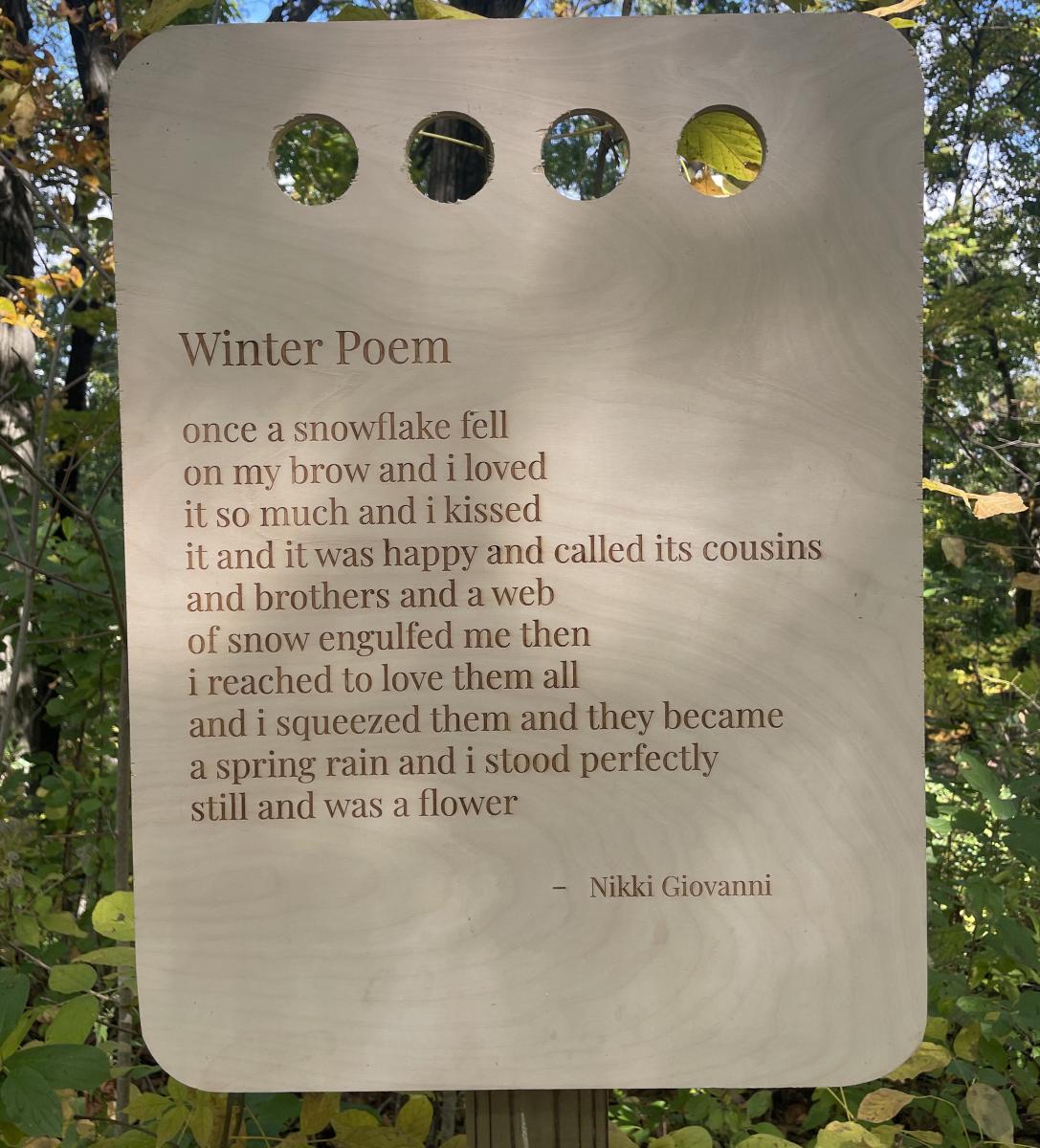 Earth Song: The Creation of a Black Nature Walk in Nichols Arboretum ...